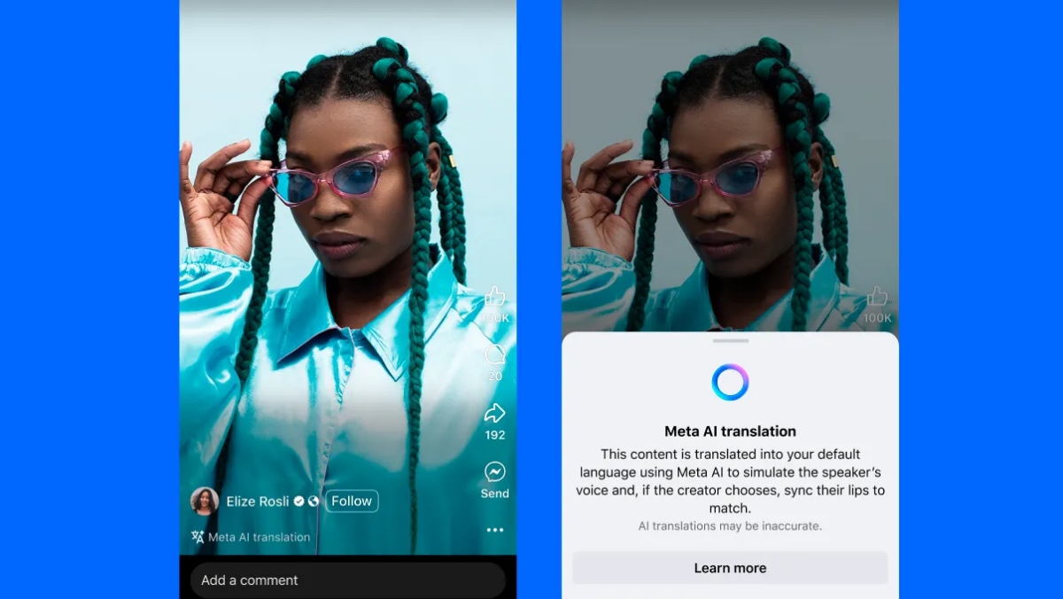 Meta AI Brings Real-Time Dubbing to Reels on Instagram and Facebook ...