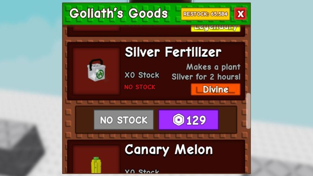 How to Get Silver Fertilizer in Grow a Garden | Beebom