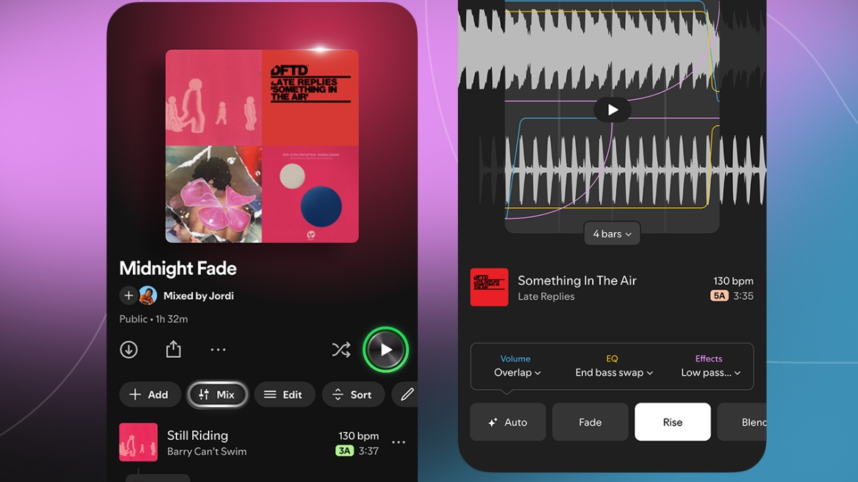 Spotify Lets You DJ Your Own Playlists with New 'Mix' Feature | Beebom