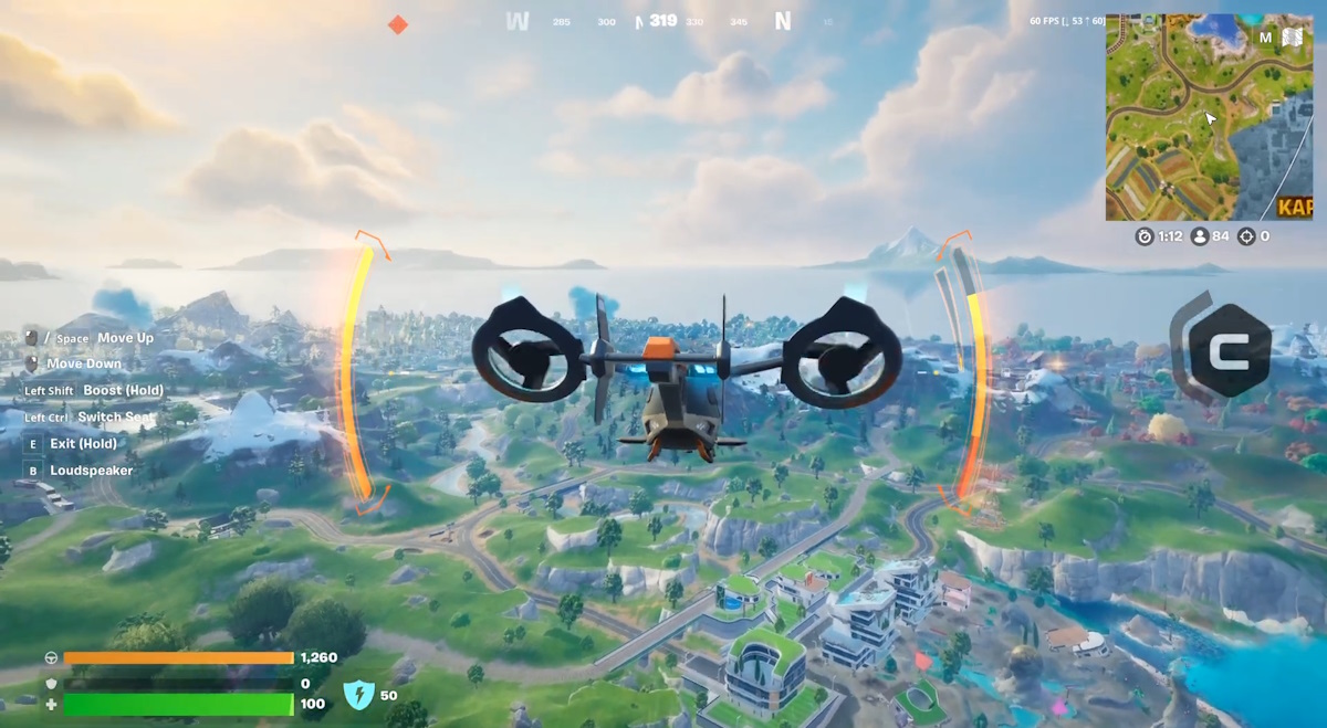 Fortnite Hammerhead Choppa Locations: Where to Find Them in Chapter 6 Season 4 | Beebom