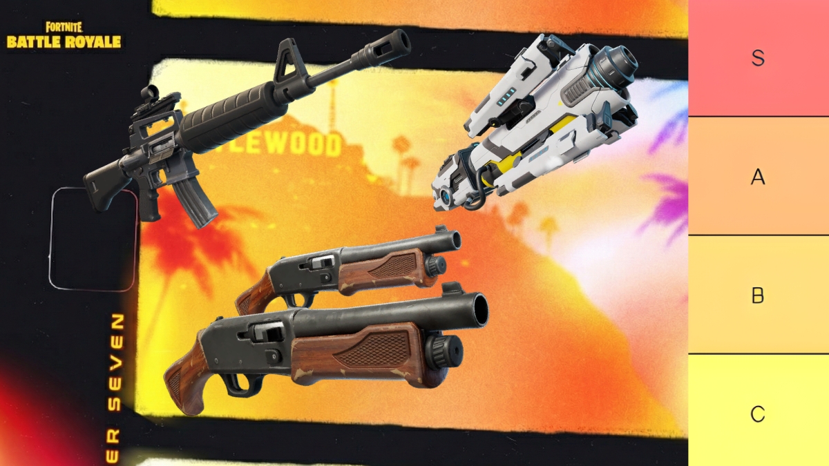 Best Fortnite Weapons: Gun Tier List in Chapter 7 Season 1 | Beebom