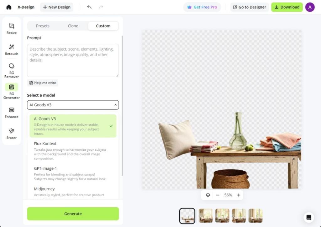 X-Design AI Photo Editor Creates Warm and Authentic Product Visuals ...