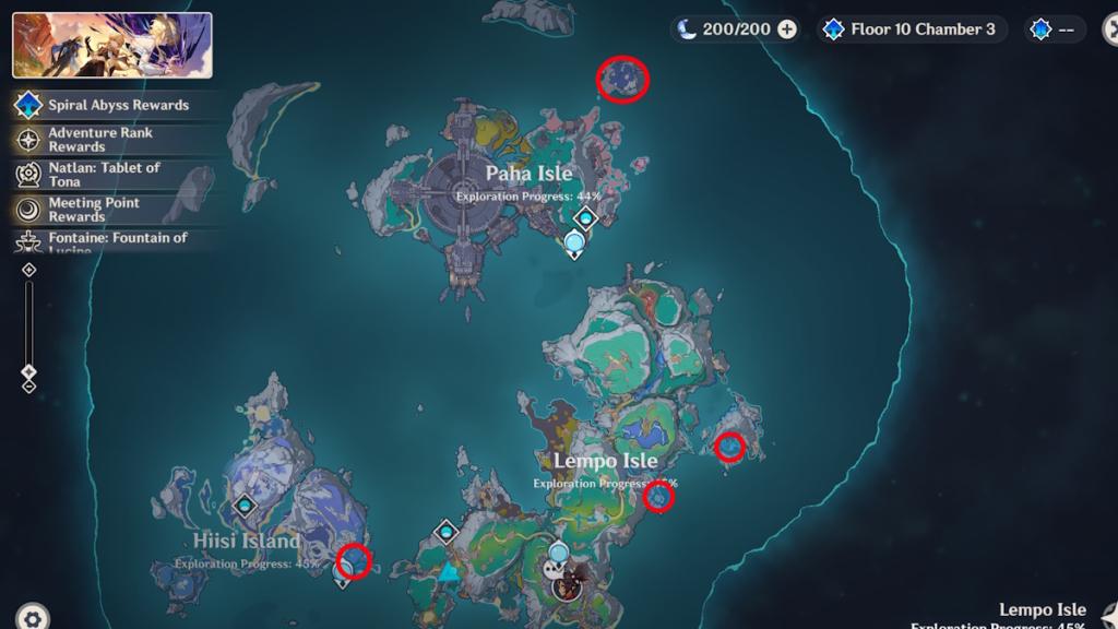 Genshin Impact Frostlamp Flower Locations and Farm Route | Beebom