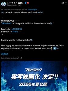 Blue Lock Season 3 and a Live-Action Movie Announced | Beebom