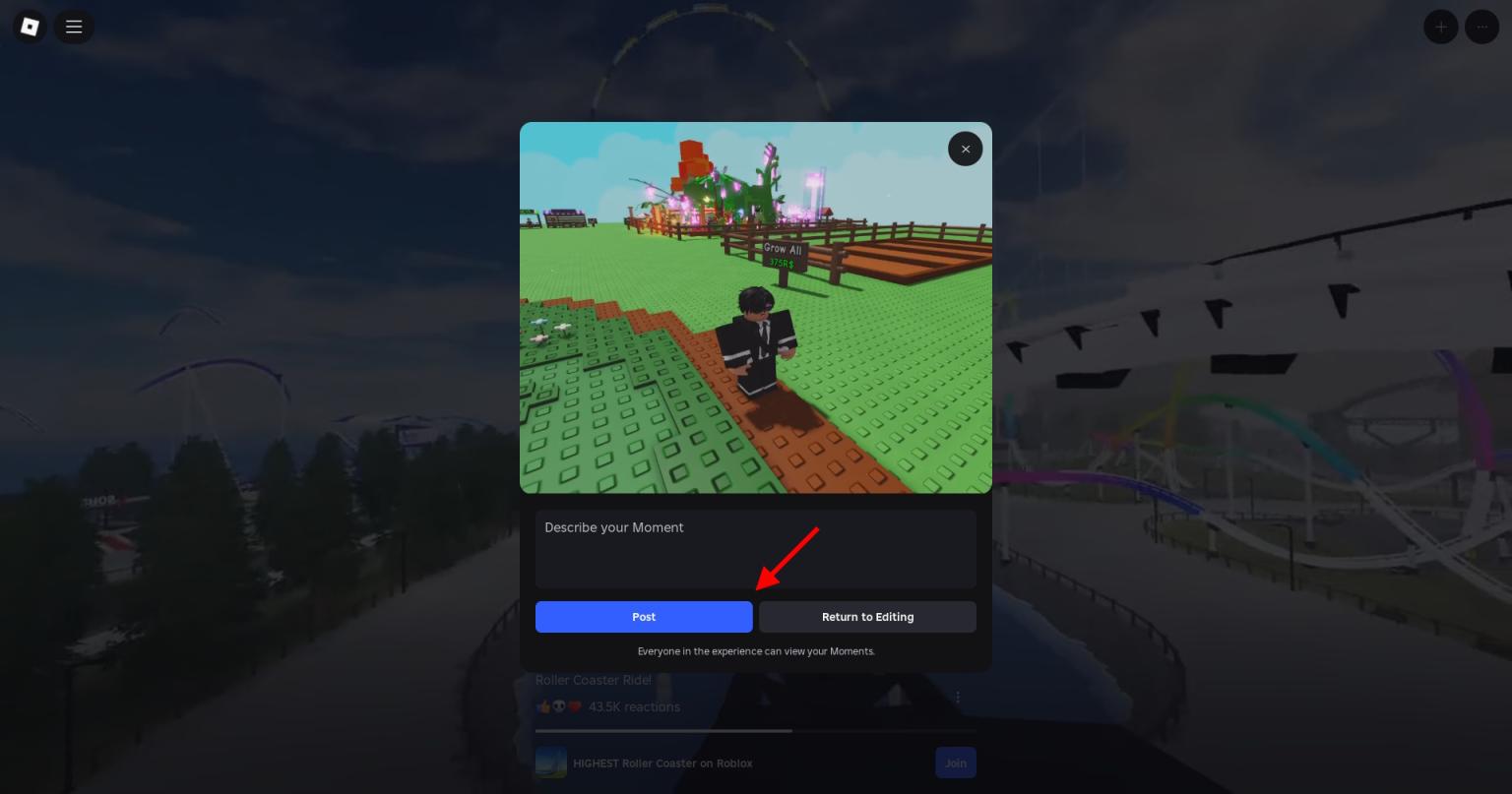 How to Use Roblox Moments and Make Videos | Beebom