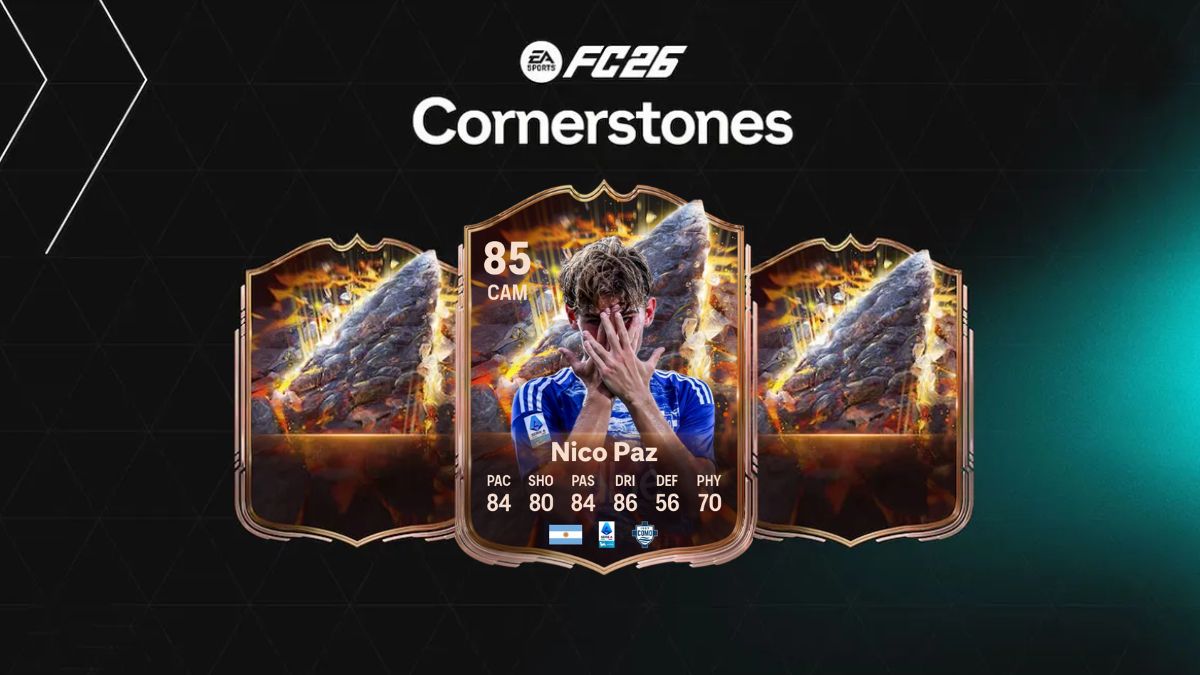 EA FC 26 Nico Paz Cornerstones SBC: Player Cost, Solutions, and More | Beebom