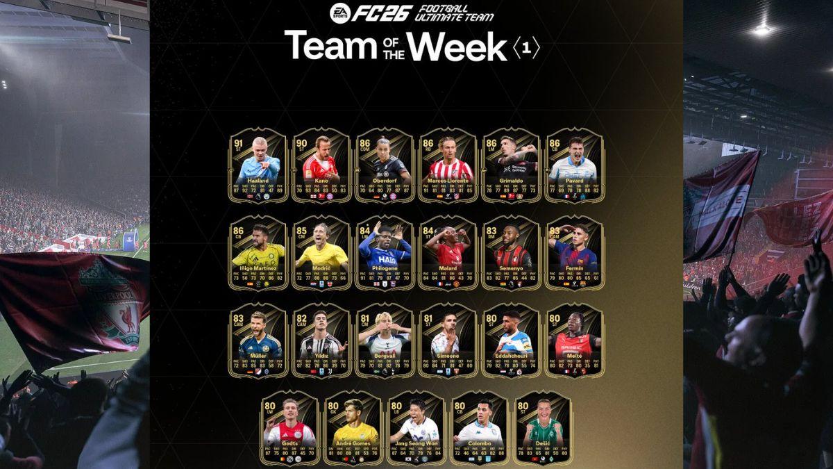 EA FC 26 Team of the Week 3: The Full List of TOTW Players | Beebom
