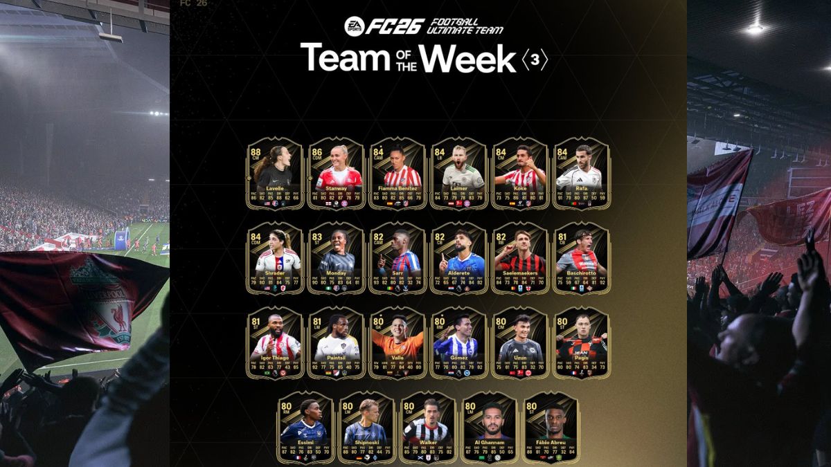 EA FC 26 Team of the Week 3: The Full List of TOTW Players | Beebom