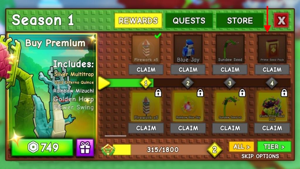 Grow a Garden Prime Seed Pack: All Plants and How to Get | Beebom