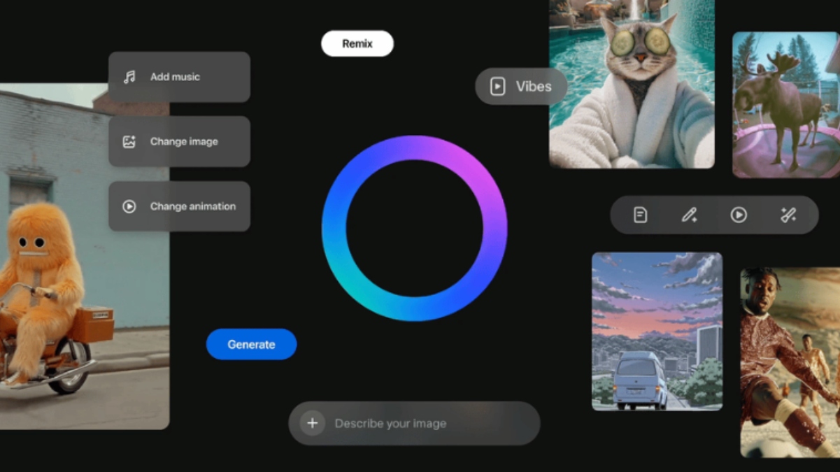 Meta Launches 'Vibes,' an Endless Stream of AI Video Junk | Beebom