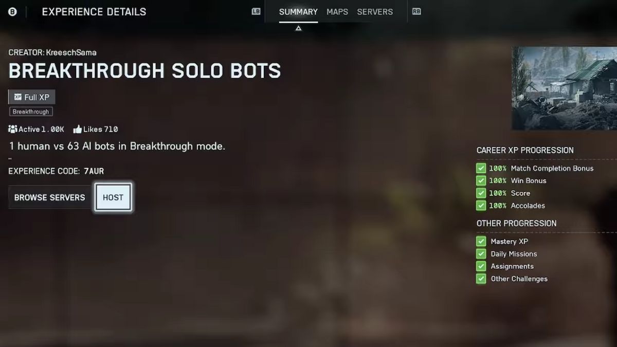 Best Battlefield 6 Portal Codes: XP Farms and Experiences | Beebom