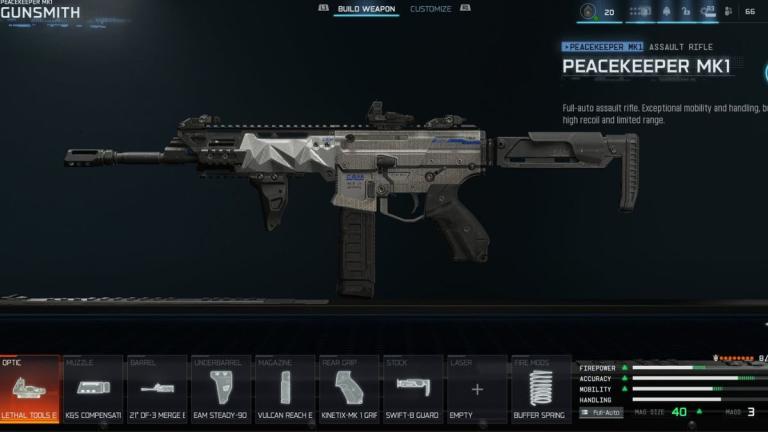 Best Call of Duty Black Ops 7 Peacekeeper MK1 Meta Loadout | Beebom