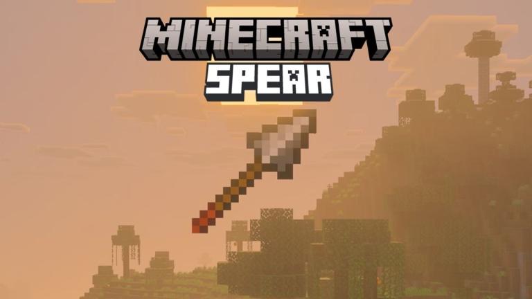 How to Make and Use Spear in Minecraft | Beebom