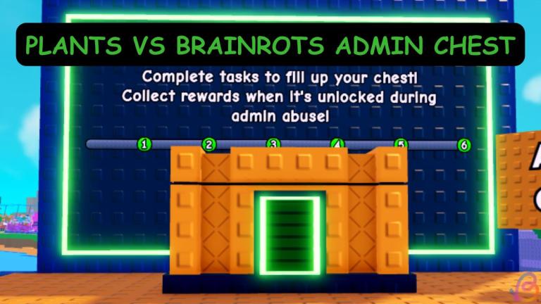 How to Get Plants vs Brainrots Admin Chest Rewards | Beebom