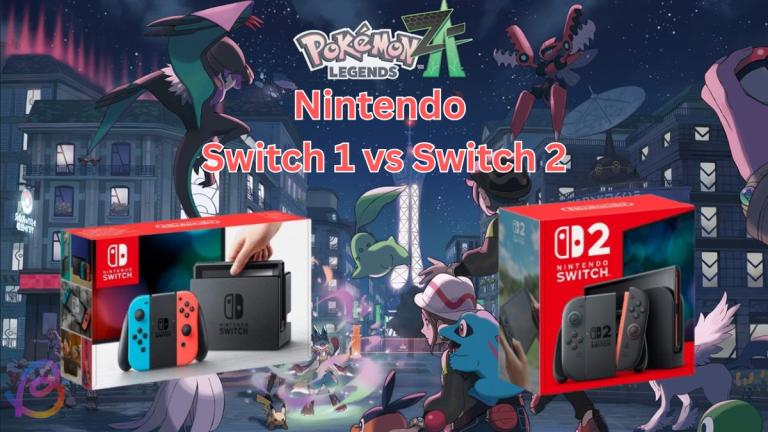 Pokemon Legends ZA Nintendo Switch 1 vs Switch 2 Differences Explained ...