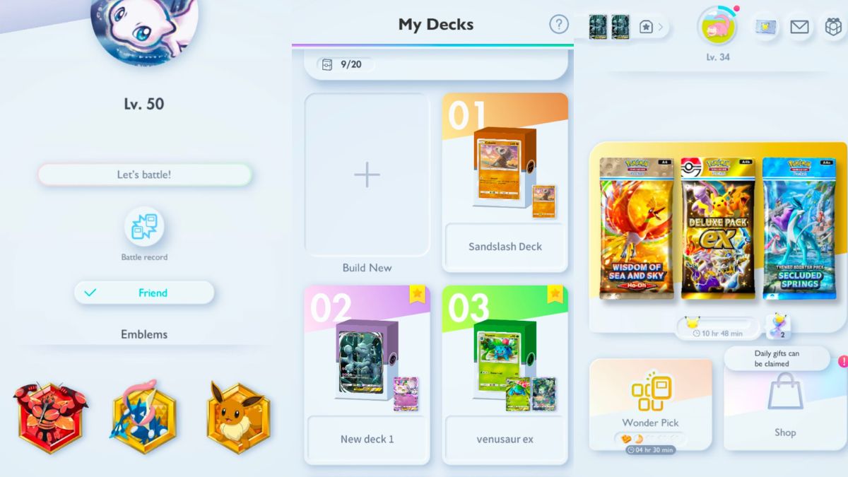 Pokemon TCG Pocket Increases Deck Limit and Level Cap Changes in Latest ...