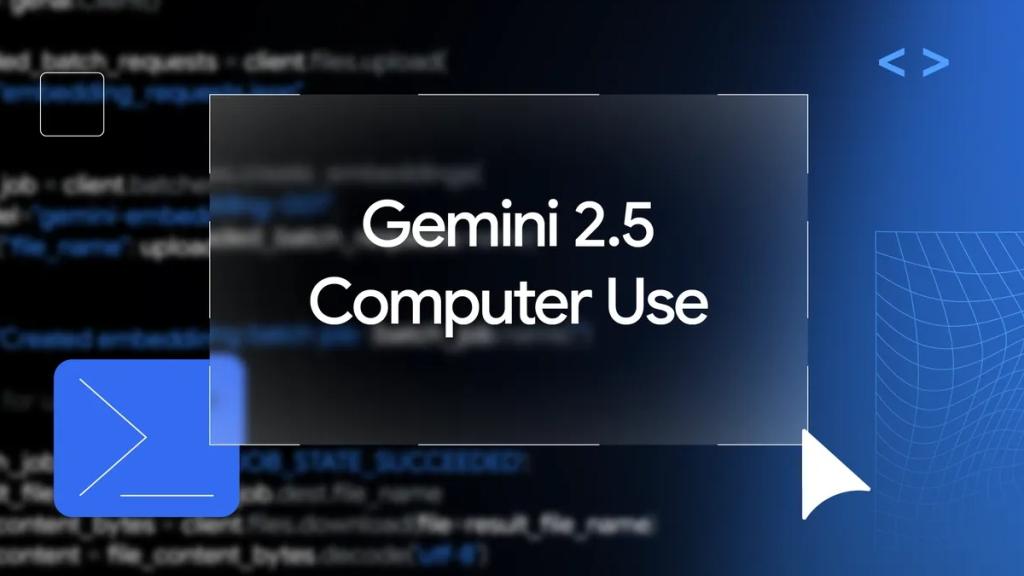 Google Unveils Gemini 2.5 Computer Use That Clicks, Types, and Scrolls ...