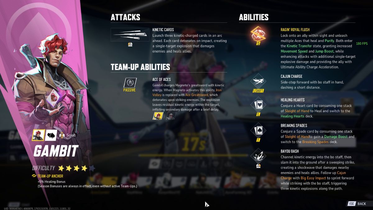 How to Play Gambit in Marvel Rivals: Abilities, Counters, and More | Beebom