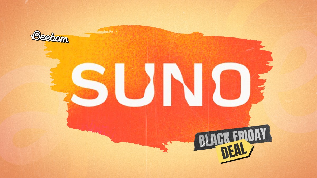 Suno AI Music Black Friday Deals 2025 (Save 40%) | Beebom