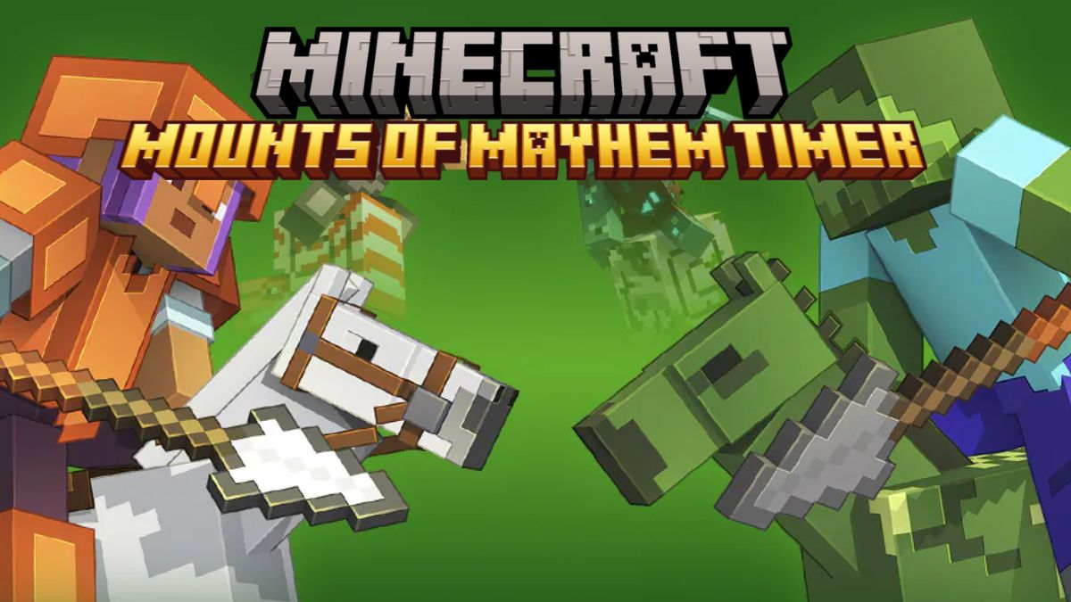Minecraft Mounts of Mayhem Update Release Date and Time (Countdown ...