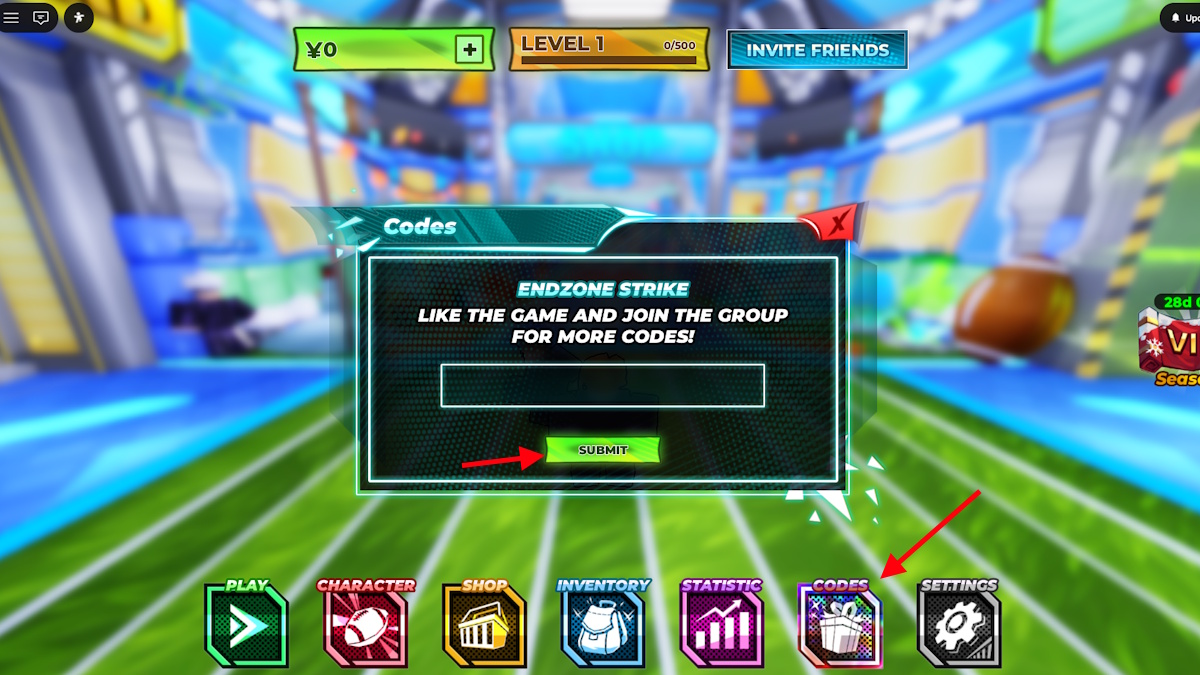 Endzone Strike Codes (December 2025) | Beebom