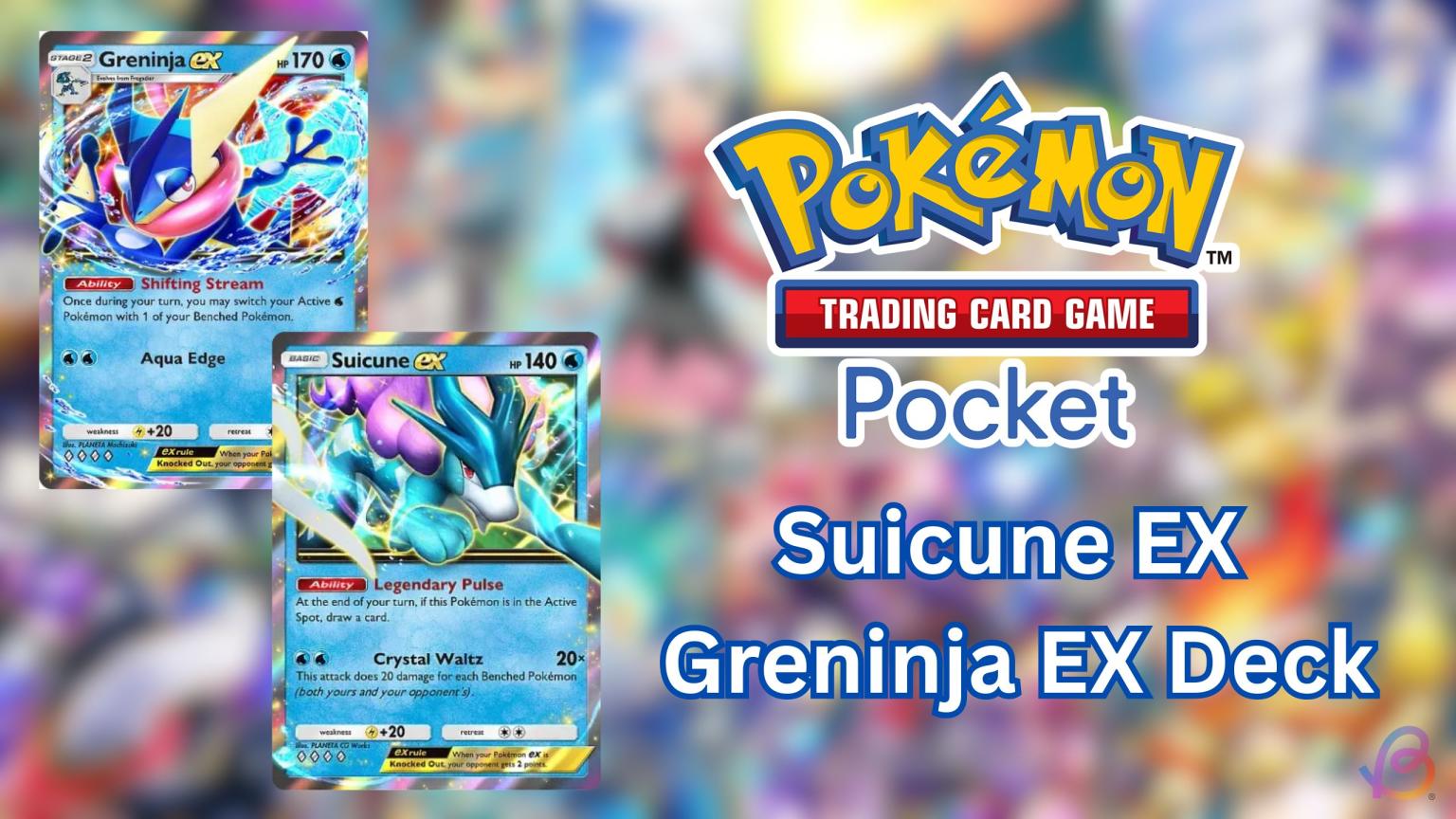 Best Pokemon TCG Pocket Suicune EX and Greninja EX Deck | Beebom