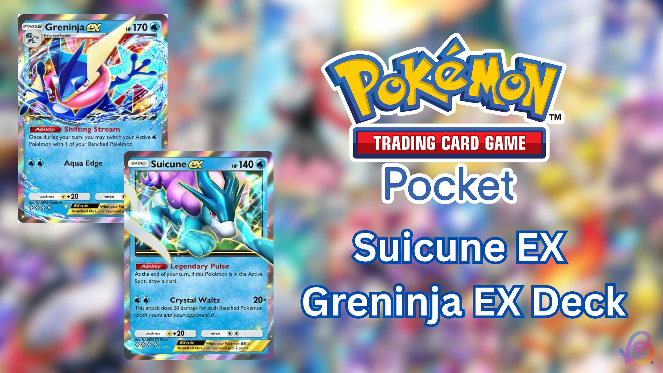 Best Pokemon TCG Pocket Suicune EX and Greninja EX Deck | Beebom