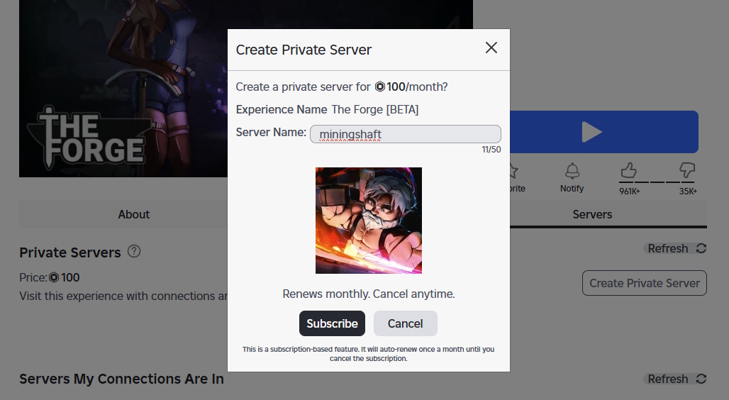 The Forge Free Private Server Links and How to Get One Yourself | Beebom