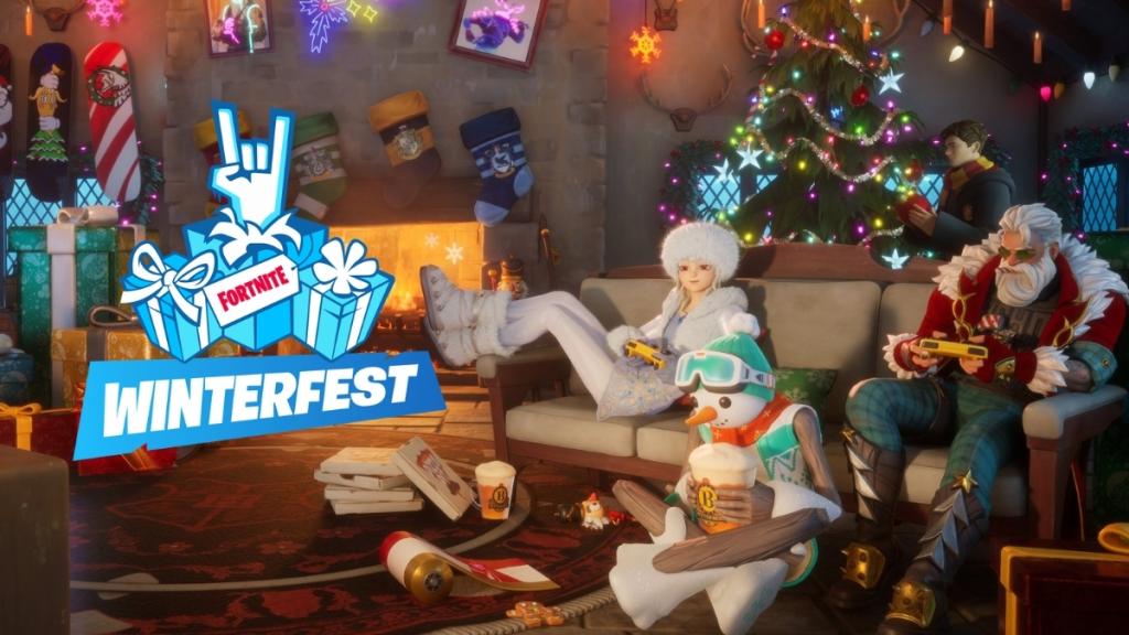 All Fortnite Winterfest 2025 Lodge Gifts and Cosmetics | Beebom
