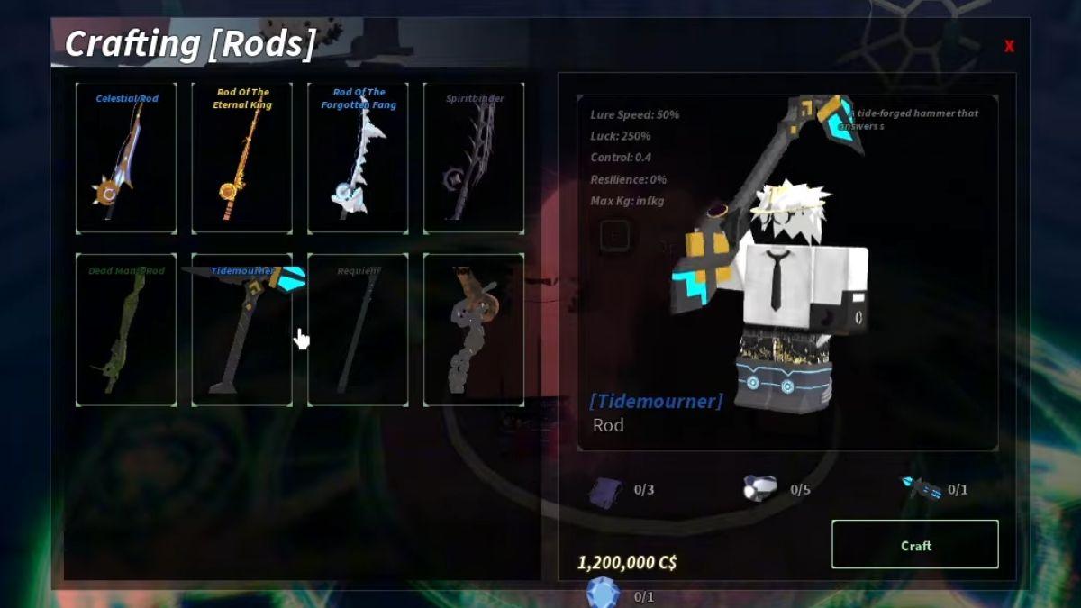 How to Get Tidemourner Rod in Fisch | Beebom