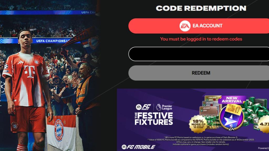 FC Mobile Codes (April 2026) | Beebom