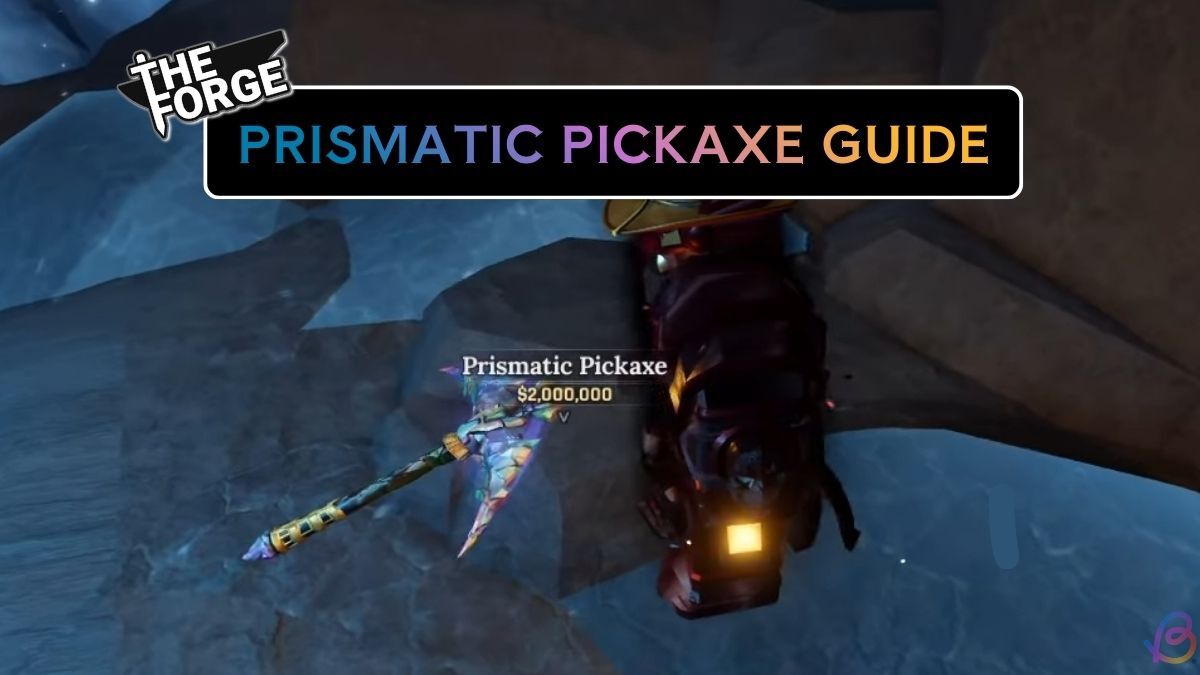 How to Get Prismatic Pickaxe in The Forge | Beebom
