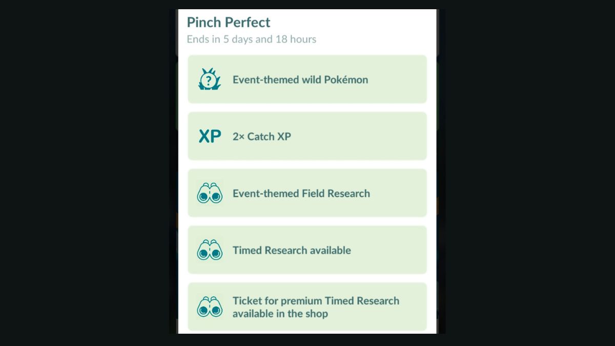Pokemon GO Pinch Perfect Event: All Bonuses, Spawns, and More | Beebom