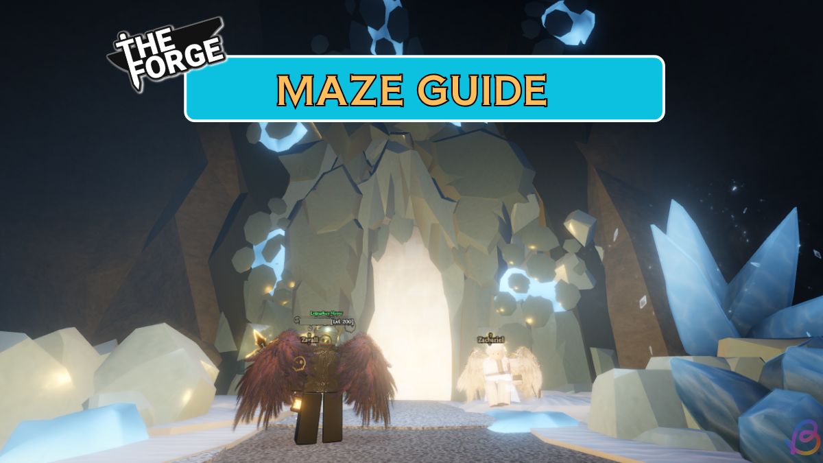 The Forge Maze Guide – How to Find the Hidden Angel Room | Beebom