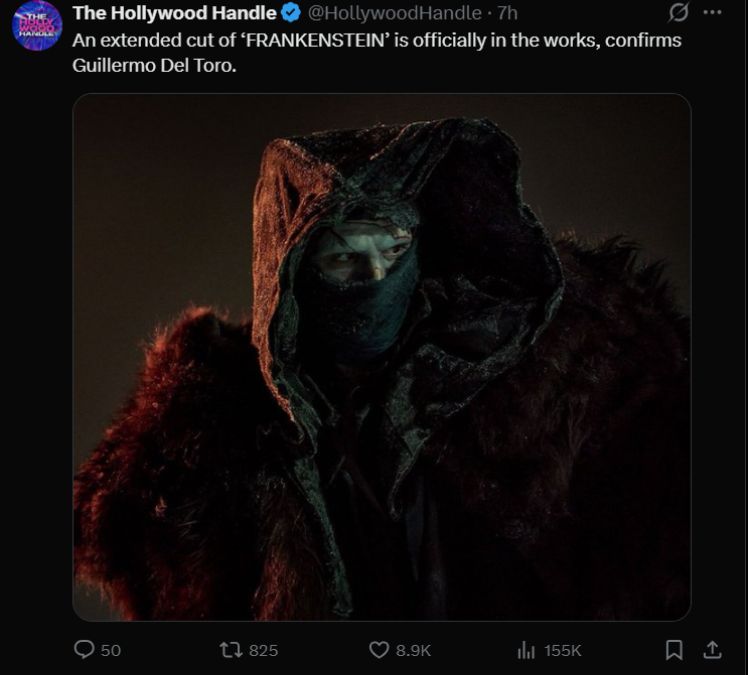 Extended Cut of Guillermo del Toro’s Frankenstein Officially in ...
