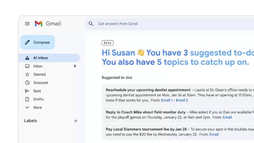 Google is Loading AI Features Into Gmail with AI Inbox, AI Overviews ...