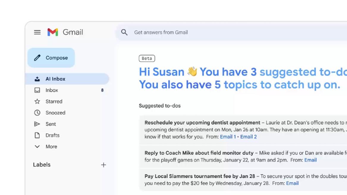 Google is Loading AI Features Into Gmail with AI Inbox, AI Overviews ...