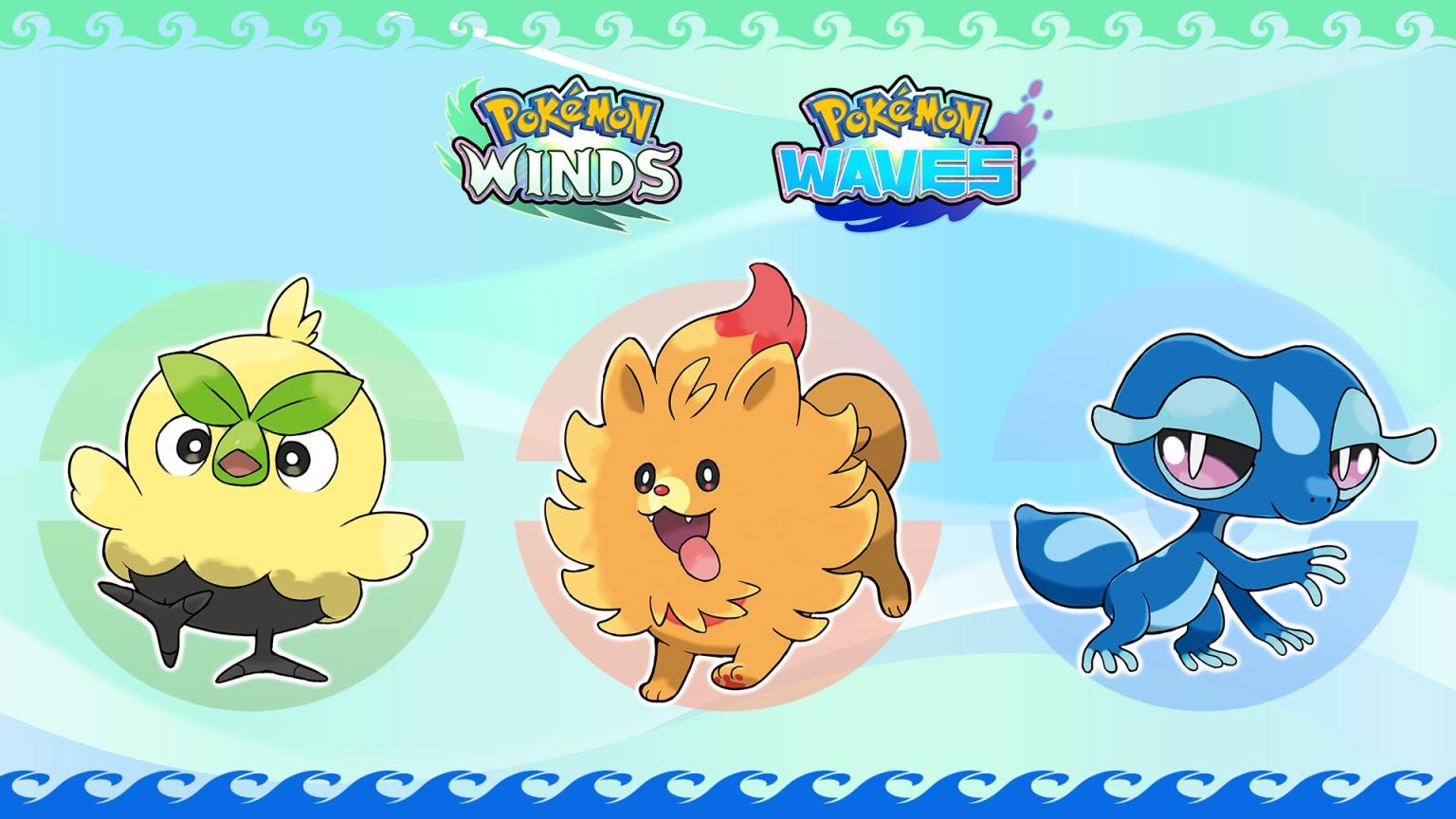 Pokemon Winds And Waves Finally Revealed To Bring New Gen 10 Pokemon