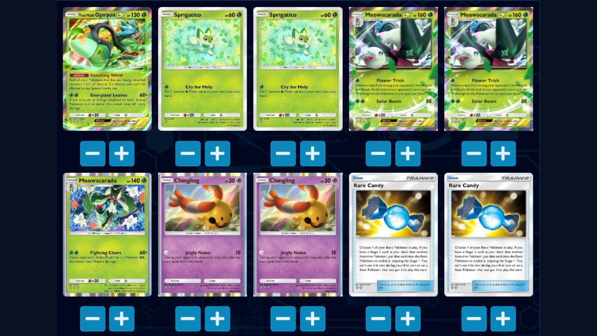 Best Pokemon TCG Pocket Meowscarada EX Deck | Beebom