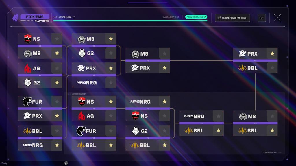 Valorant Pick'Ems Best Picks for Masters Santiago 2026: Prediction and ...
