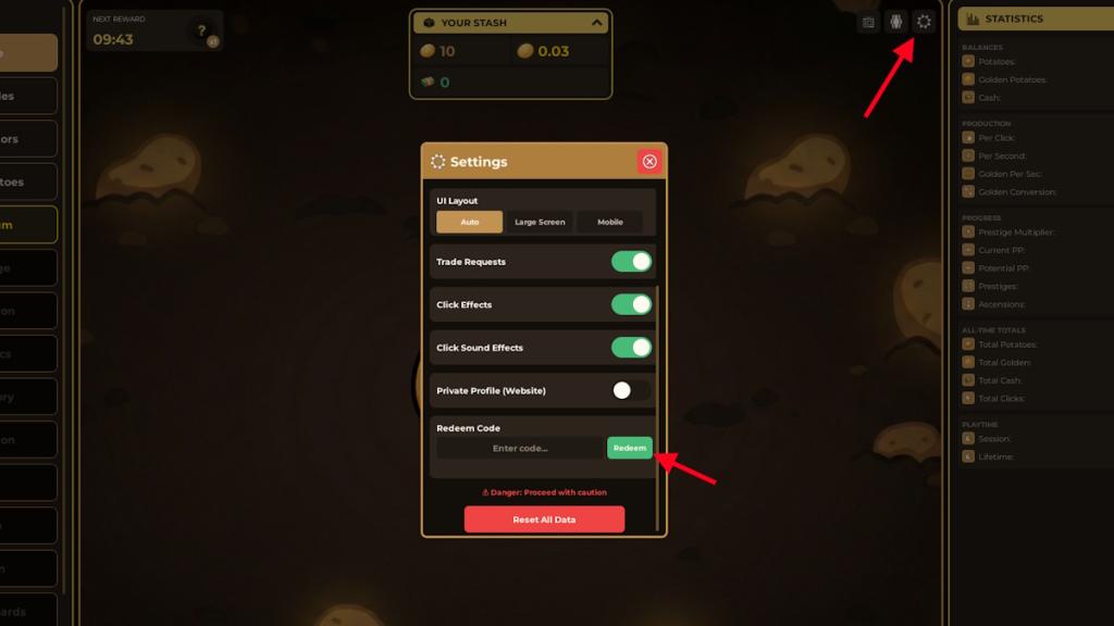 Idle Potato Game Codes (May 2026) | Beebom