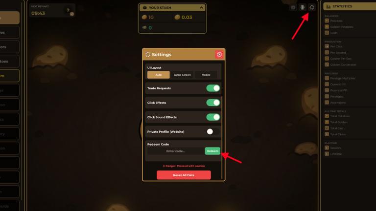 Idle Potato Game Codes (May 2026) | Beebom