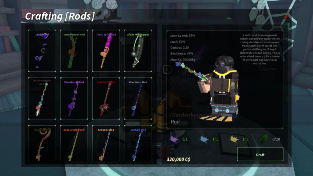 How to Get Gardenkeeper Rod in Fisch | Beebom