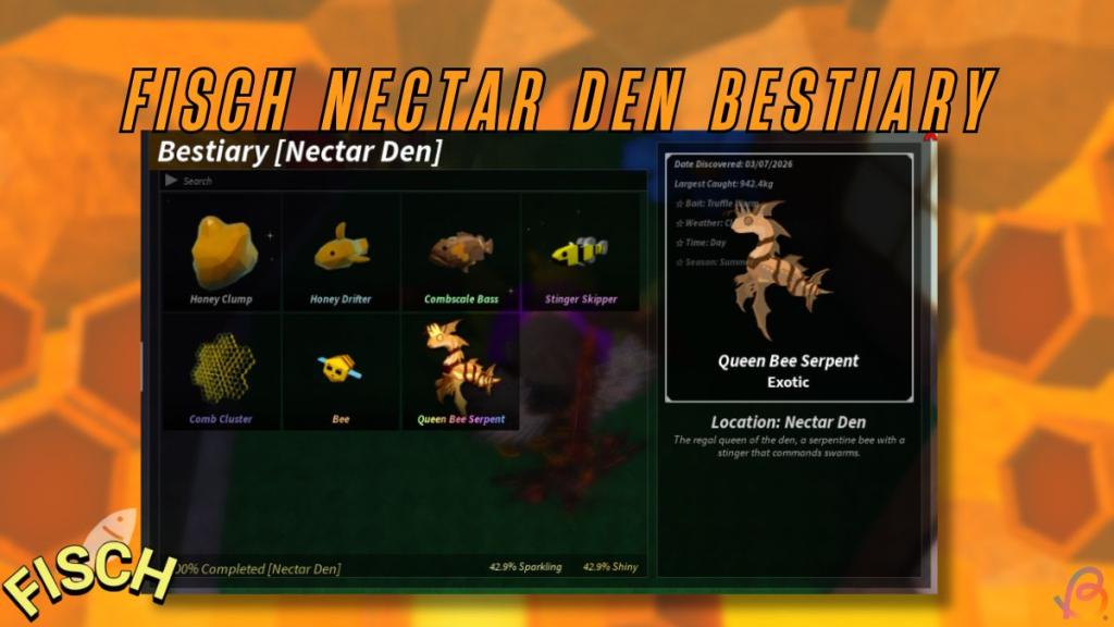 How to Complete Challenger's Deep Bestiary in Fisch | Beebom