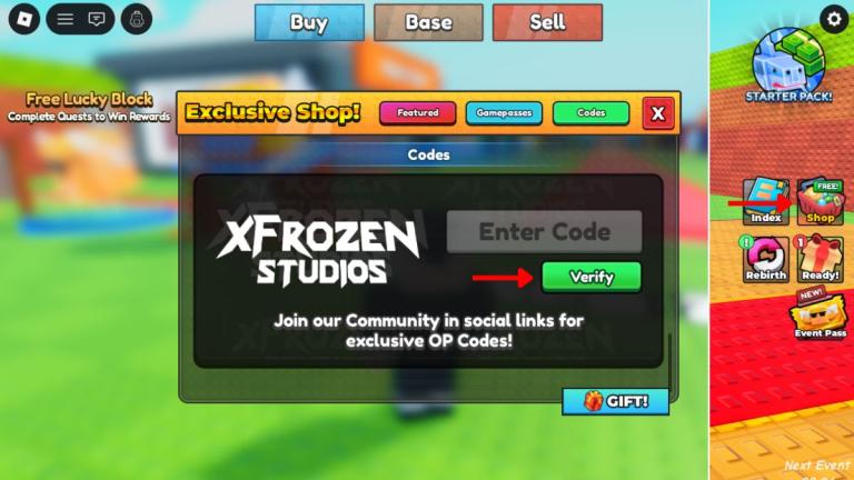 Be a Lucky Block Codes (May 2026) | Beebom