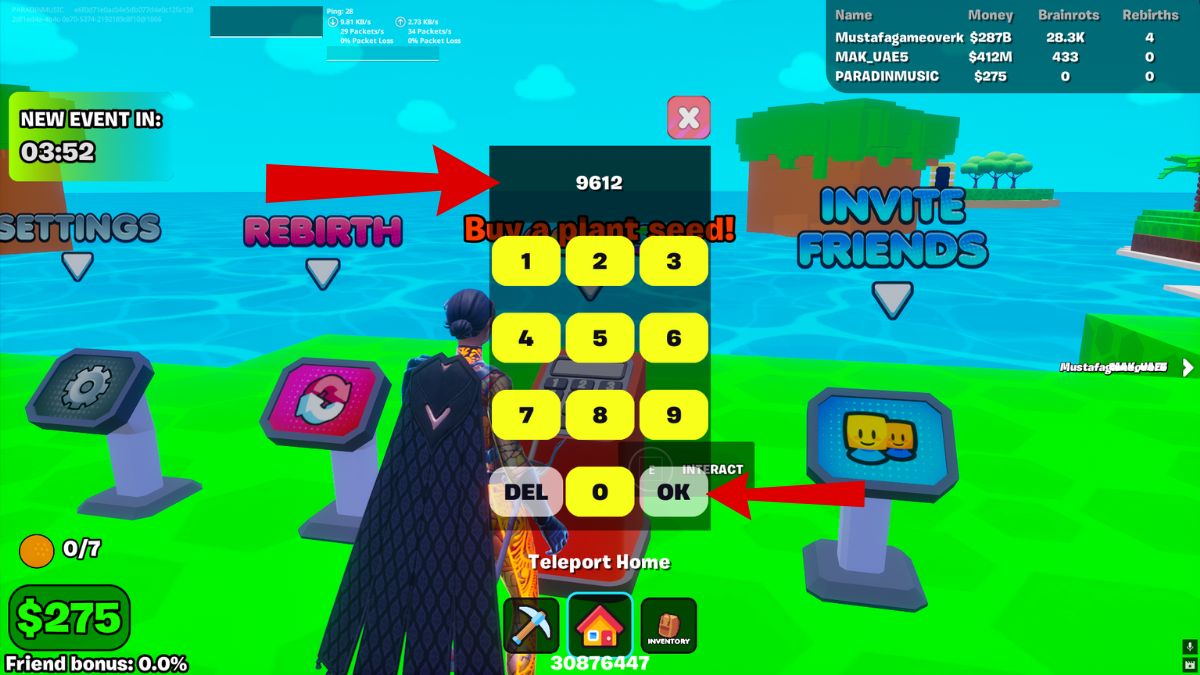 Fortnite Garden vs Brainrots Codes (May 2026) | Beebom