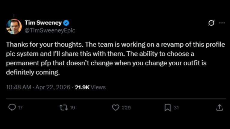 Fortnite Profile Picture Customization Confirmed, Epic CEO Says It's ...