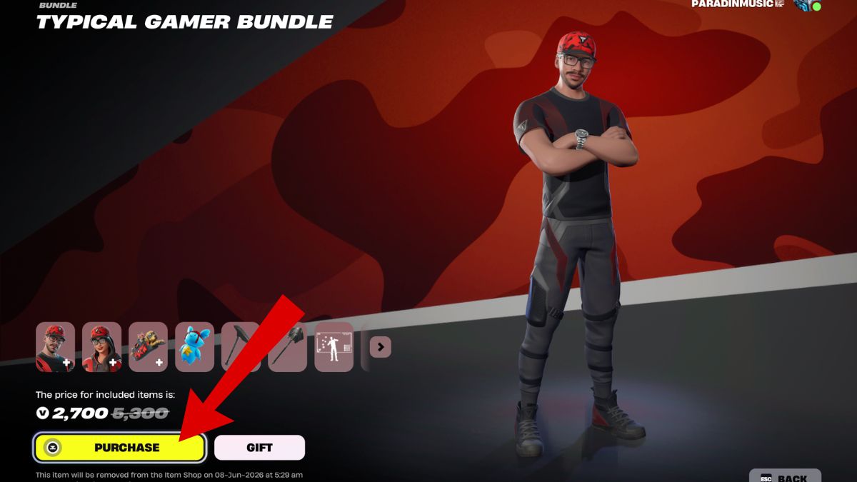 How to Get Fortnite Typical Gamer Skin for Free | Beebom