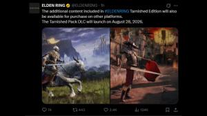 Elden Ring Tarnished Edition Release Date Announced on Switch 2 with ...