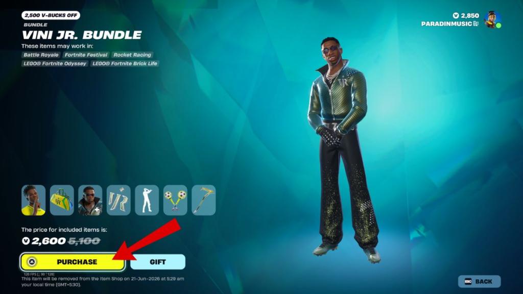 How to Get Vini Jr Fortnite Skin | Beebom